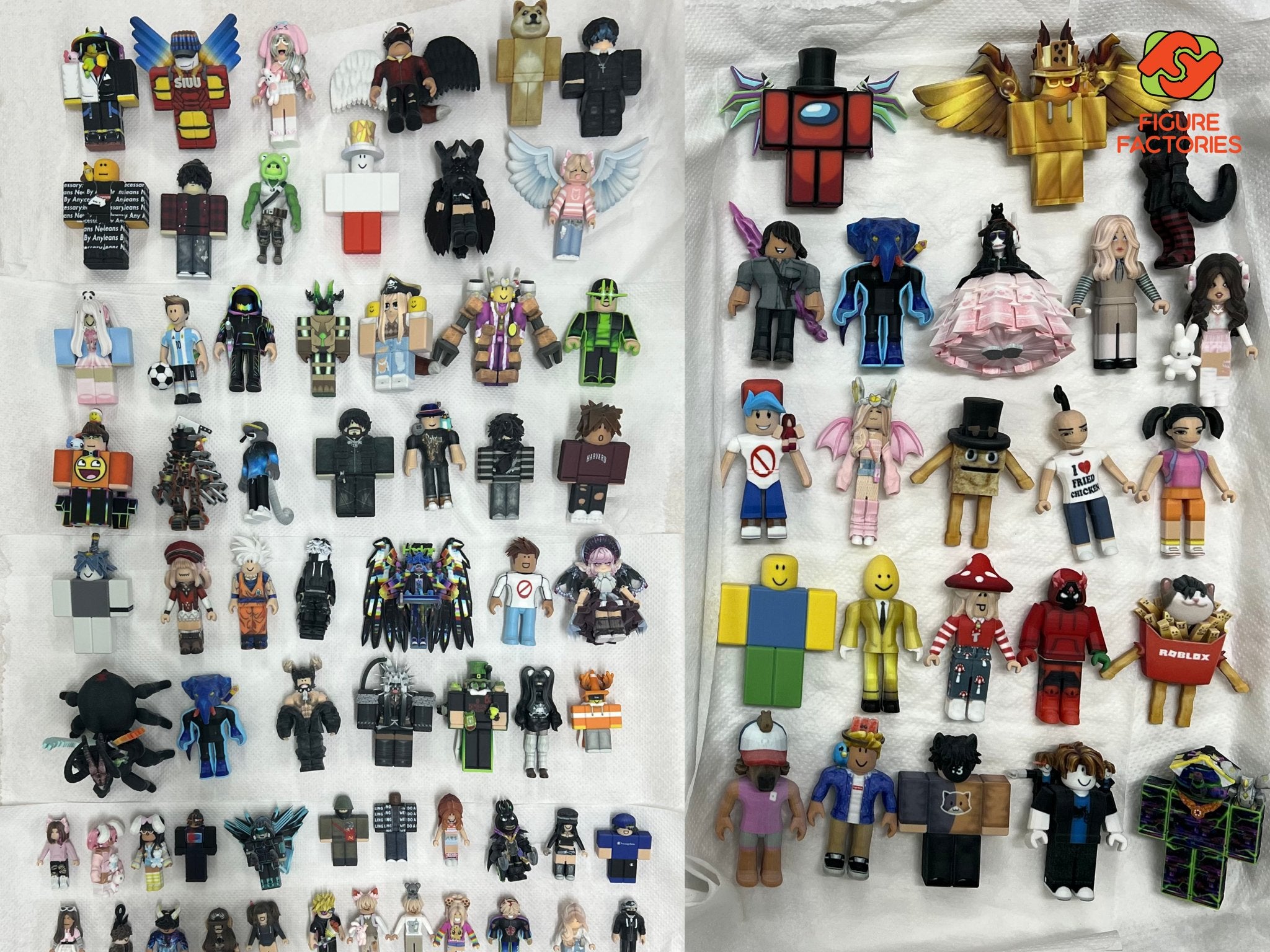 Custom Roblox Figure Samples | Figure Factories