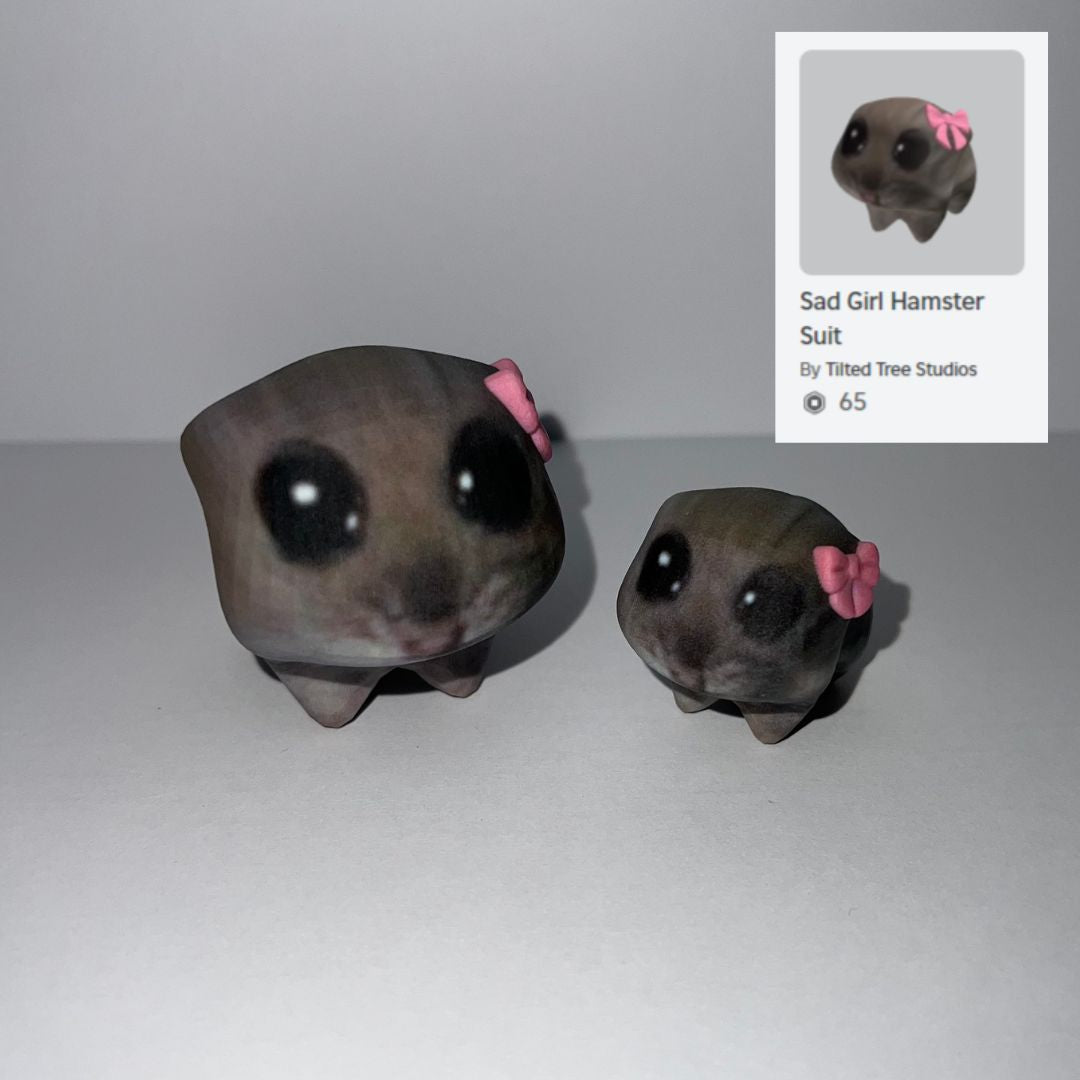 Sad Girl Hamster | Figure Factories